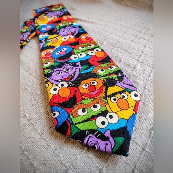 Sesame Street | Accessories | Sesame Street Neck Tie Perfect Condition ...